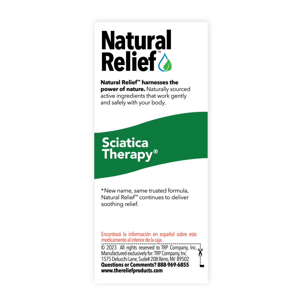The Relief Products® » Sciatica Relief Therapy™ Tablets