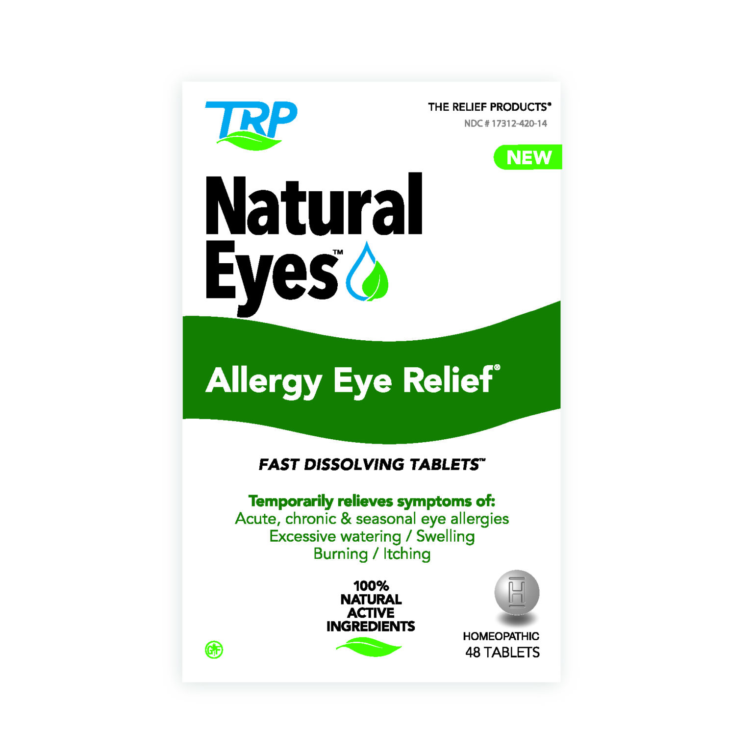 The Relief Products™» Allergy Eye Relief® Fast Dissolving Tablets™