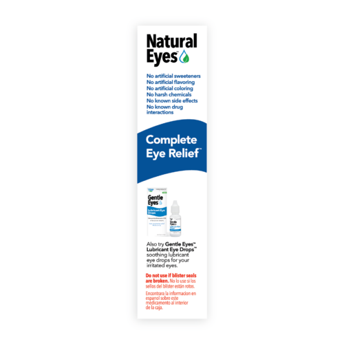 The Relief Products™» Complete Eye Relief for Dry and Red Eyes.