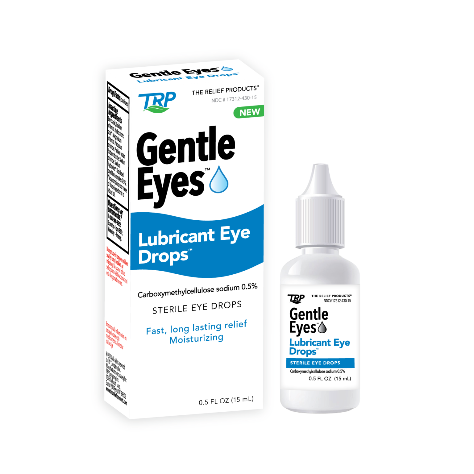 The Relief Products™» Gentle Eyes™ Lubricant Eye Drops™