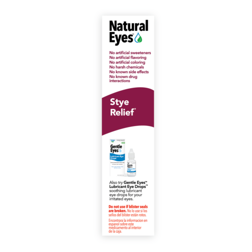 The Relief Products™» Stye Relief® Fast Dissolving Tablets™